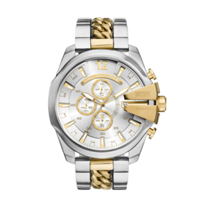 DZ4672 Diesel Mega Chief Chronograph Two-Tone Stainless Steel Watch