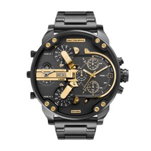 DZ7484 Diesel Mr. Daddy Chronograph Two-Tone Stainless Steel Watch
